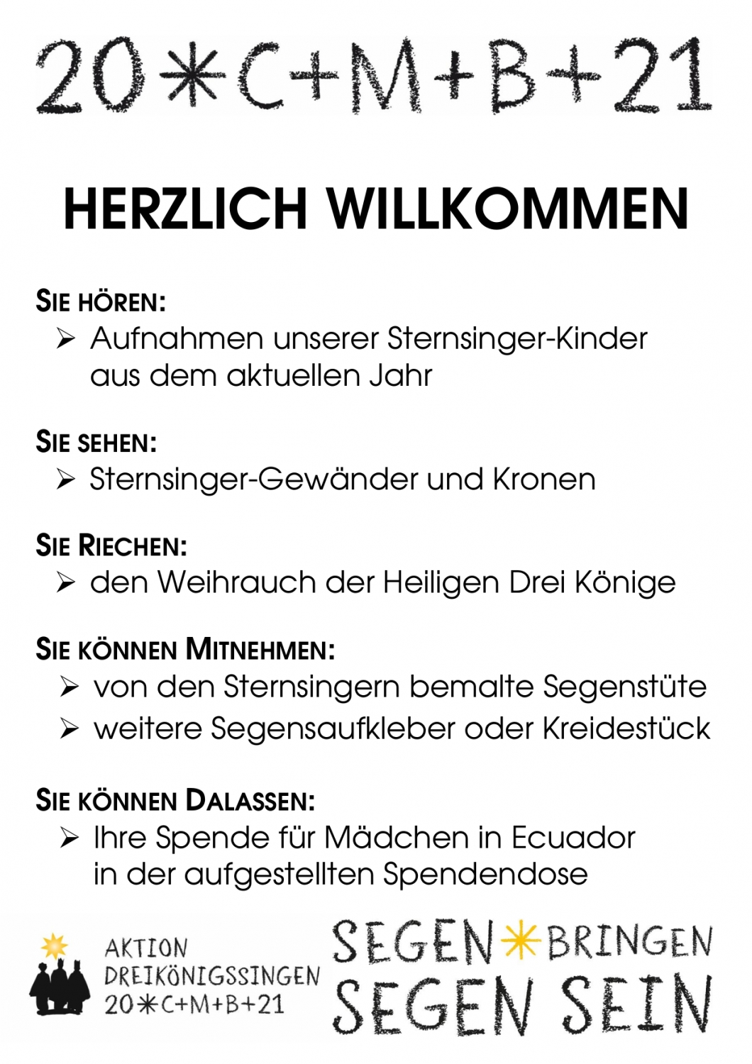 Segen der Sternsinger – St. Martinus Heilbronn-Sontheim